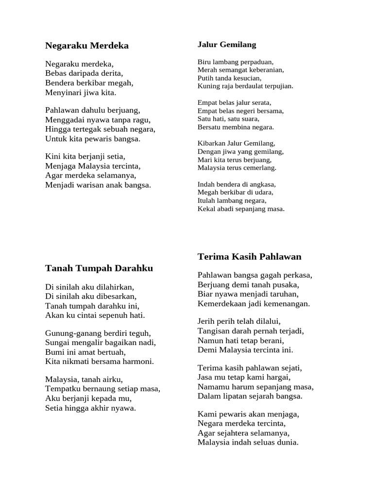 Sajak Merdeka | PDF
