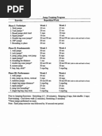 Hurdle Placement Heights | PDF | Track And Field | Sport Of Athletics