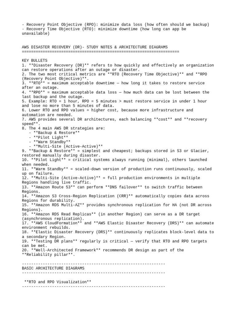 Recovery Point Objective (RPO) Mi | PDF | Computer Data | Computing