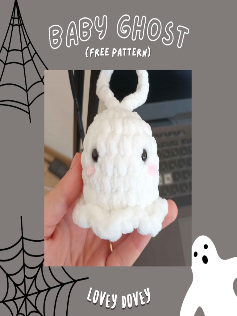 Baby Ghost PDF Crochet Pattern | PDF