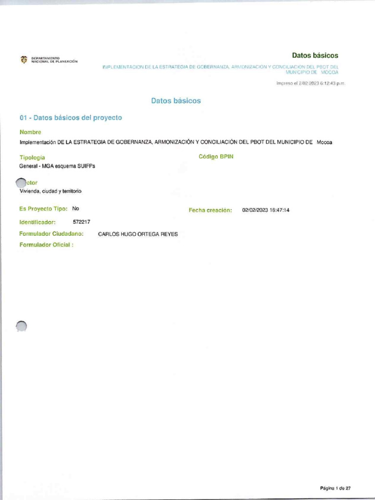 Mga - Proyecto Pbot | PDF