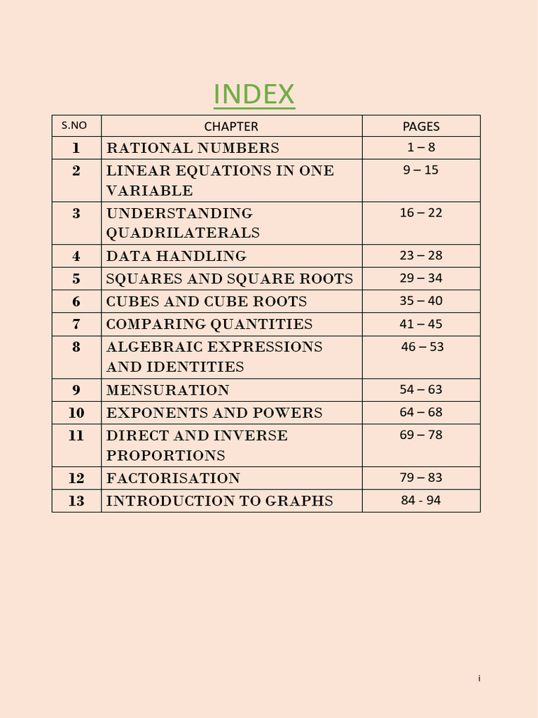 CLASS 8-FINAL (1) | PDF | Rectangle | Triangle