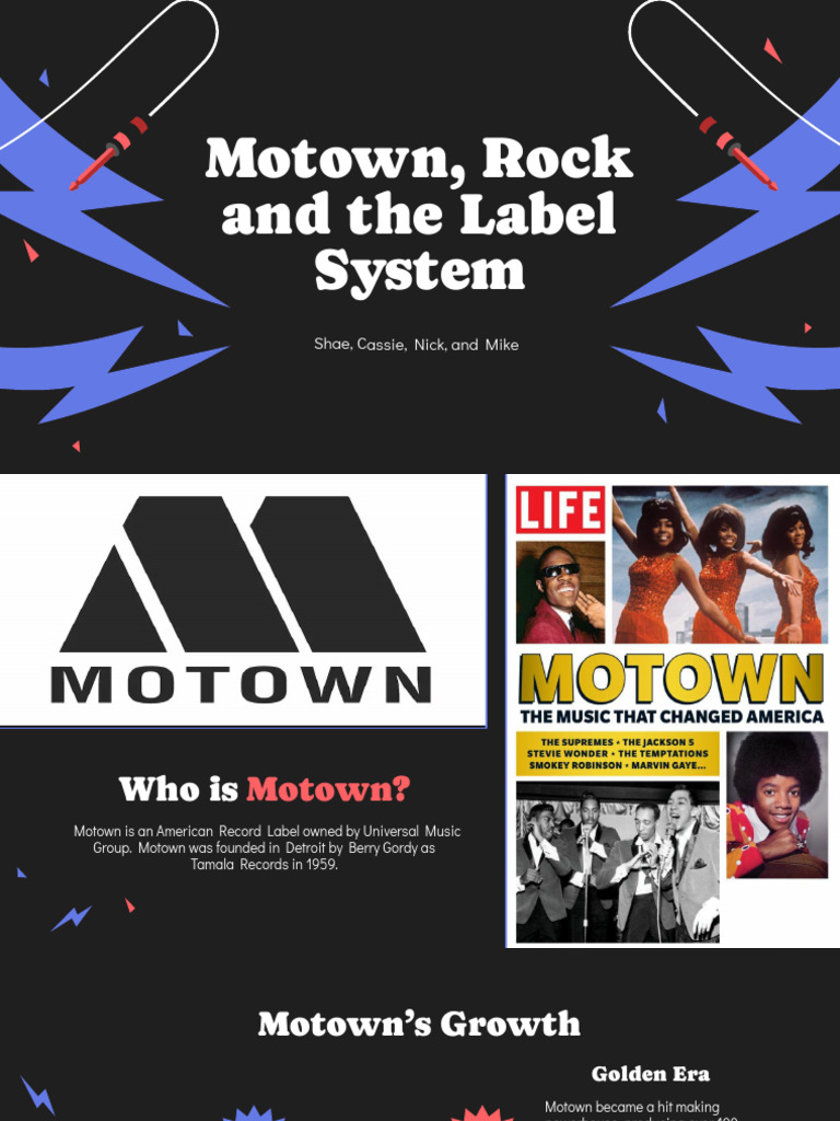 Motown, Rock and The Label System | PDF | Motown | Popular Music