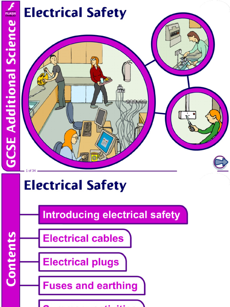 Office Electrical Safety Guide | PDF | Electrical Connector | Ac Power ...