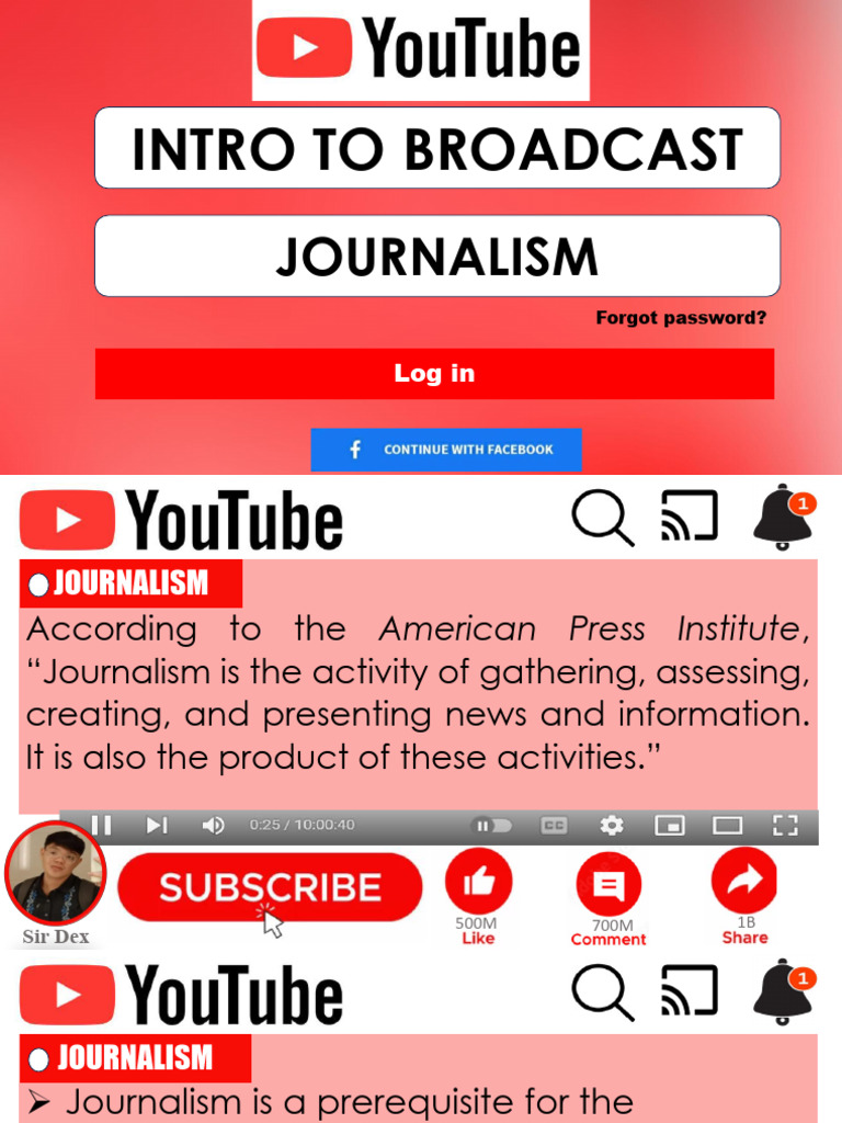 Overview of Broadcast Journalism | PDF | Television | Mass Media