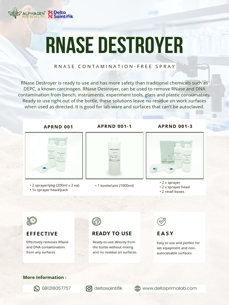RNase Destroyer | PDF