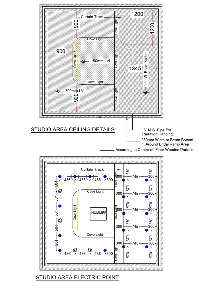 Bridal Studio Ceiling Details - 041113 | PDF