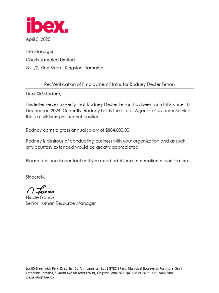 Rodney Dexter Ferron | PDF