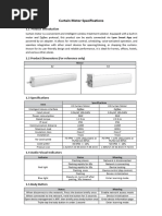 Lutron Drapery Track System Specs | PDF | Manufactured Goods