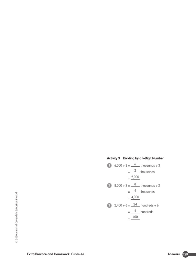Chapter 2 Lesson 3 Extra Practice and Homework Answer Key 2 | PDF