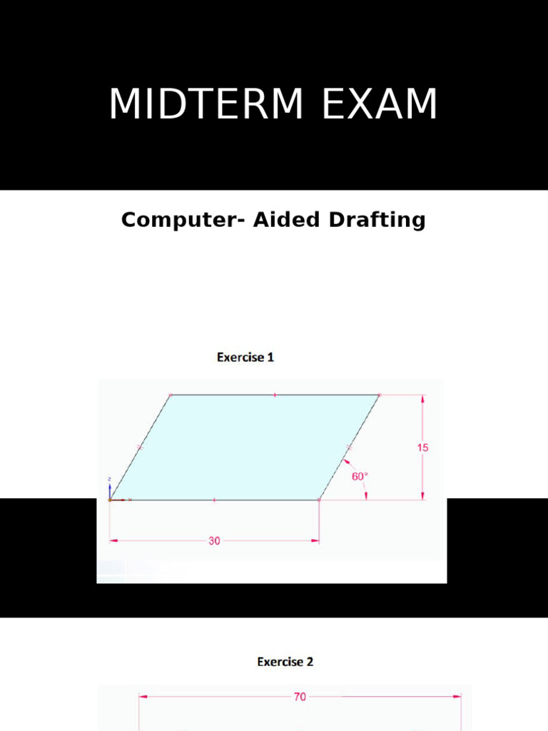 Cad Midterm Exam | PDF
