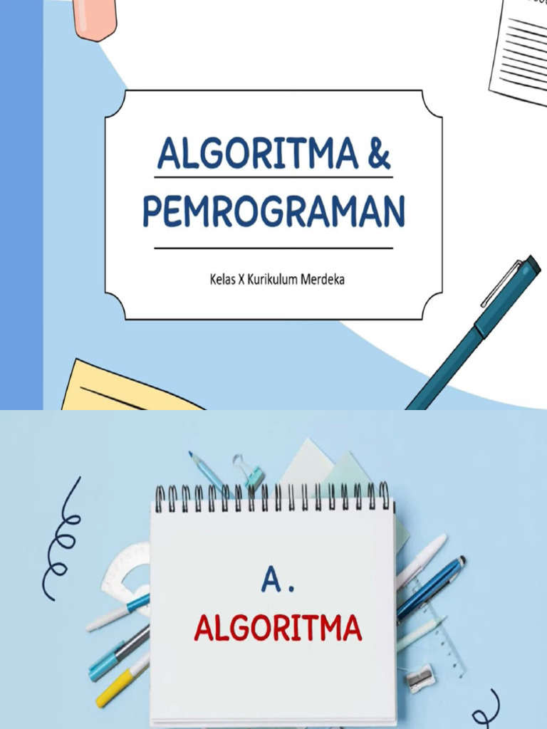 Algoritma Dan Pemograman | PDF