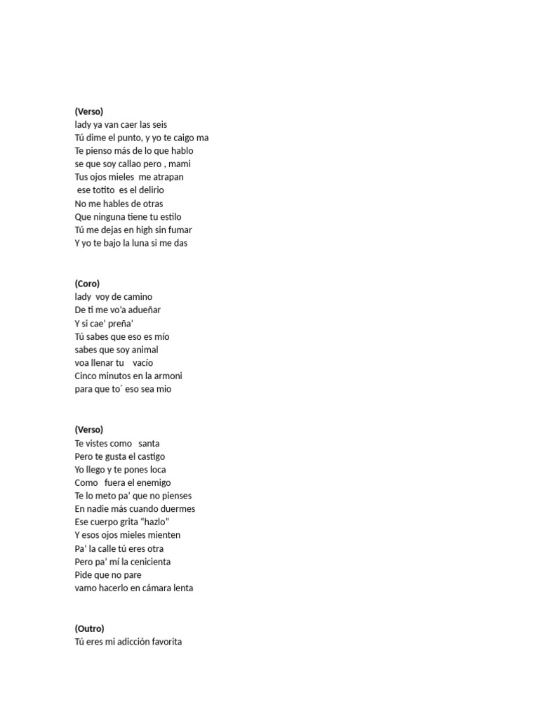 Armoni Letra ETA | PDF