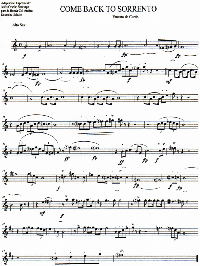 Alto Sax | PDF