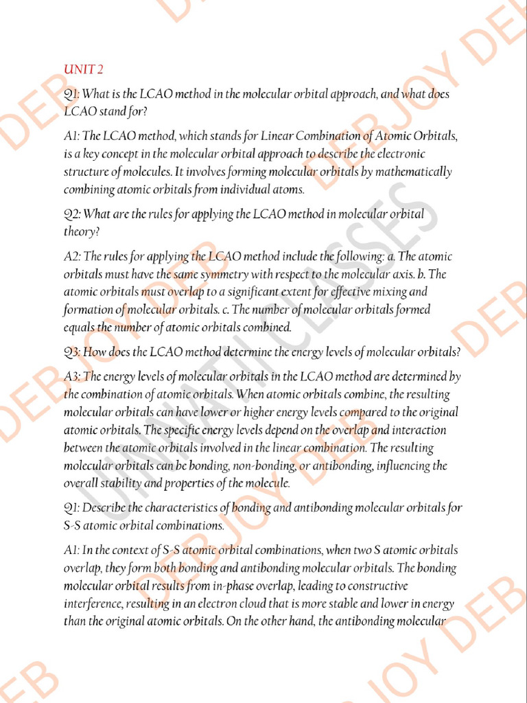Unit 2 DSM Part 2-By Debjoy Deb | PDF