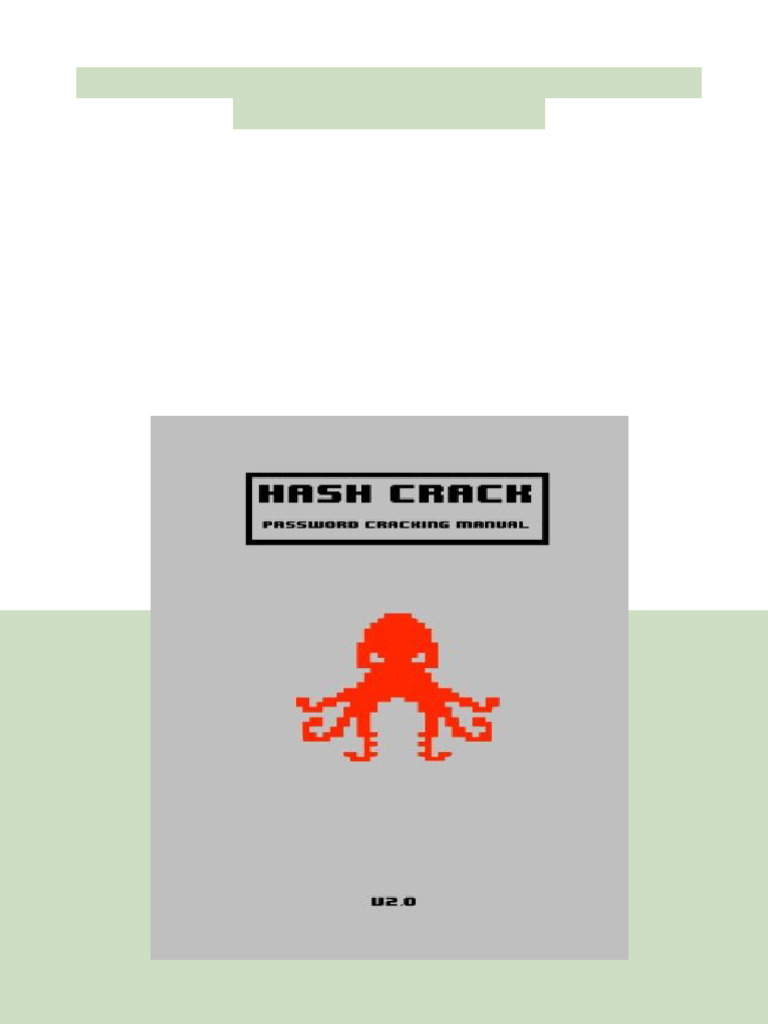 Hash Crack Password Cracking Manual 2nd Edition Joshua Picolet Ready to ...