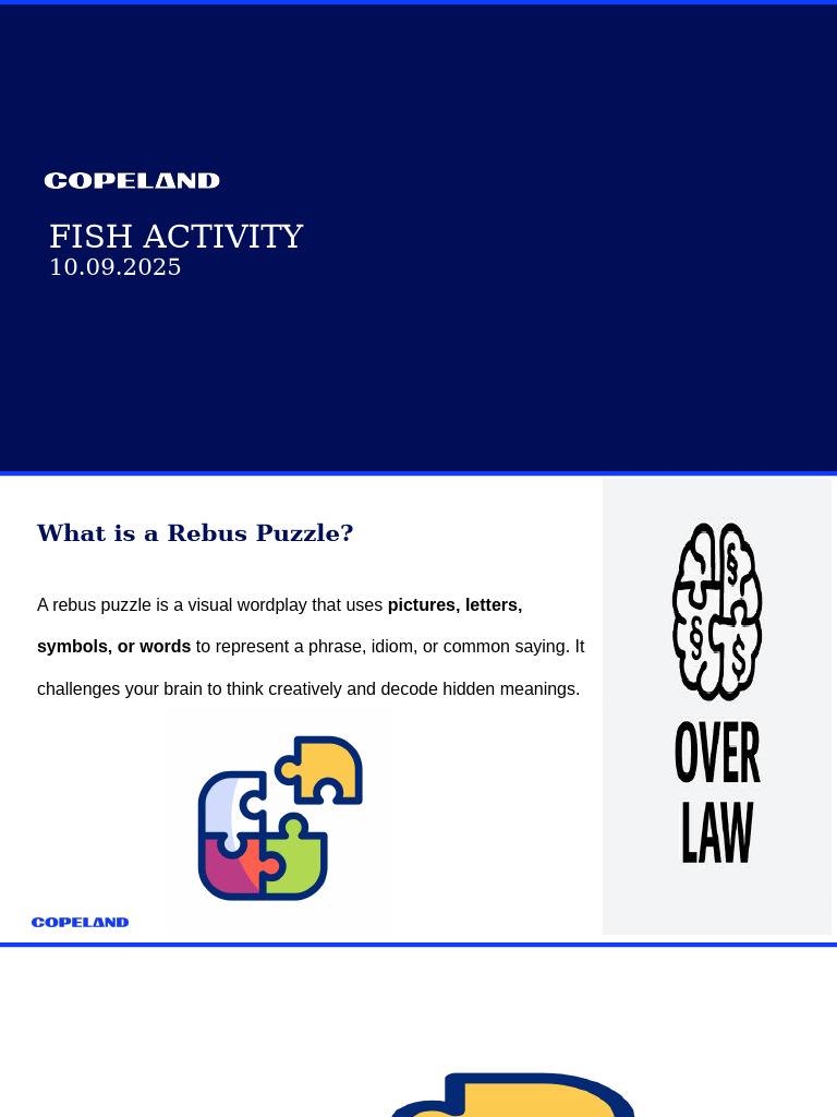 Rebus Puzzle Activity Overview | PDF