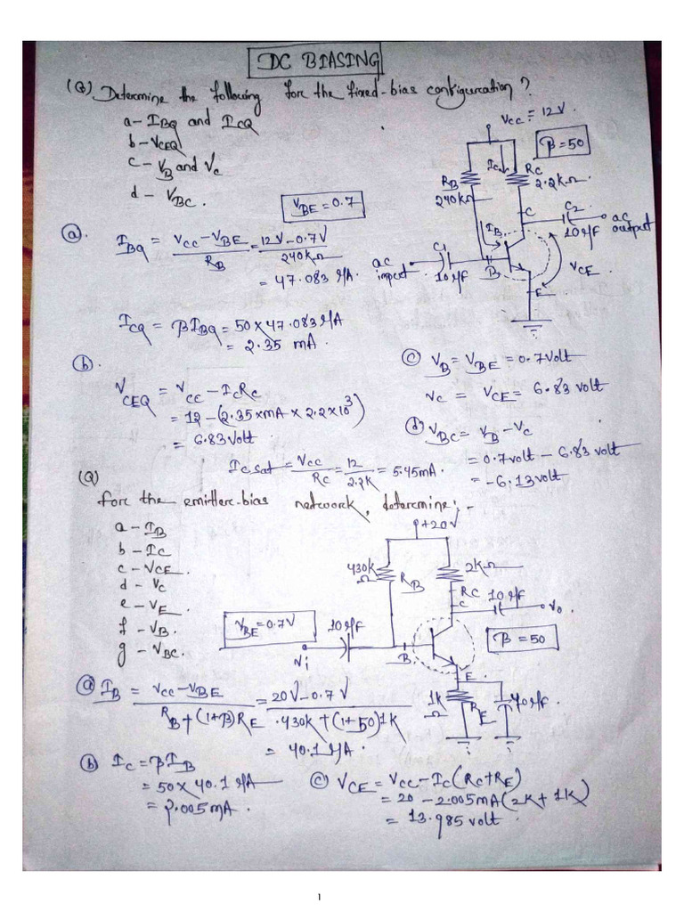 EDC Assignment | PDF