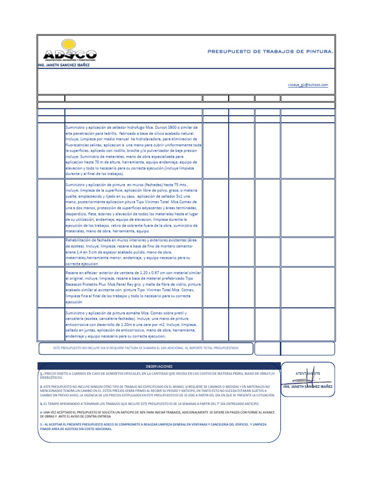 Presupuesto 240323-Palama Real | PDF | Presupuesto | Ingeniería de Edificación