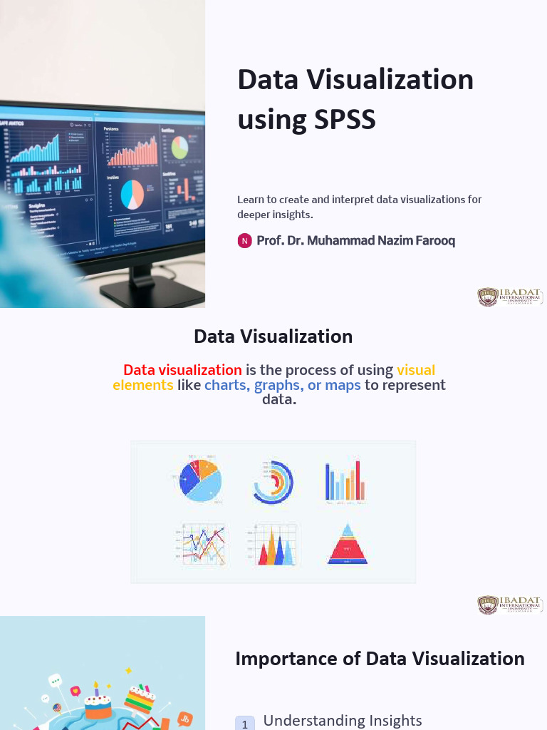 SPSS Data Visualization Techniques | PDF