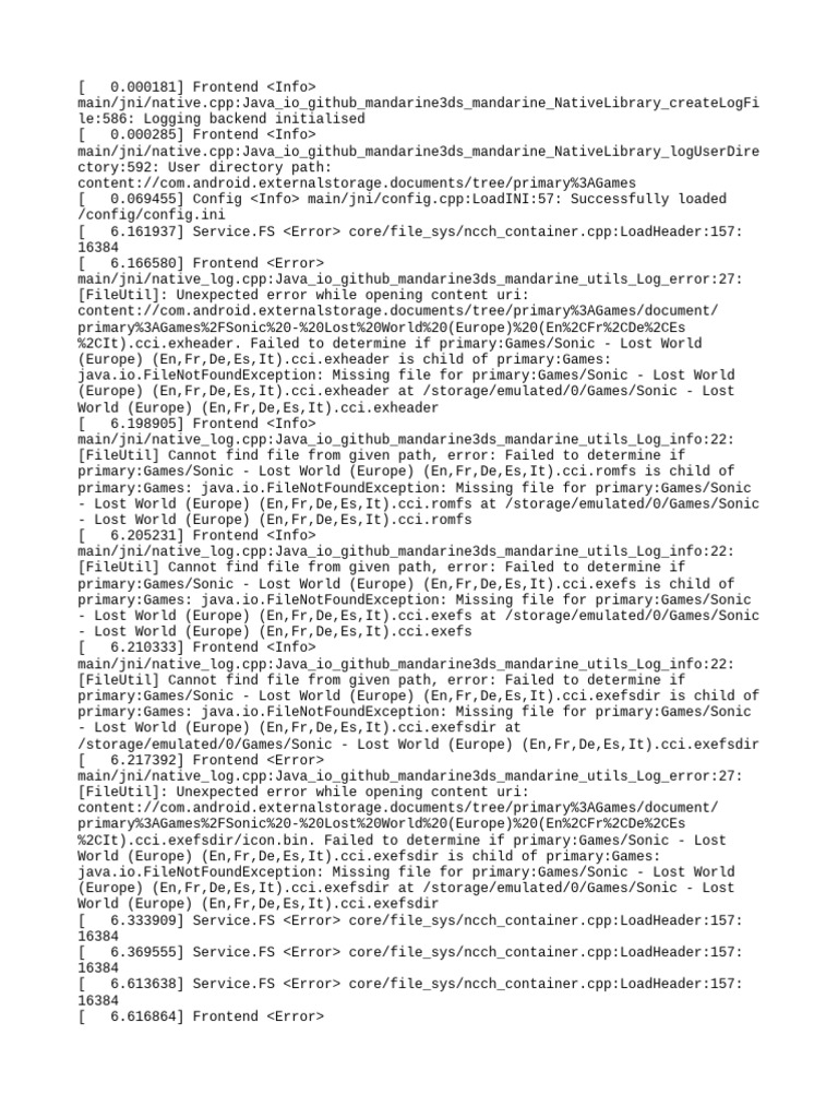 Mandarine Log | PDF | Computing | Computer Architecture