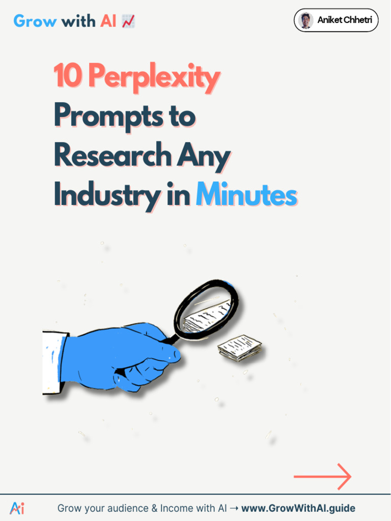 10 Perplexity Prompts To Research Any Industry in Minutes | PDF ...
