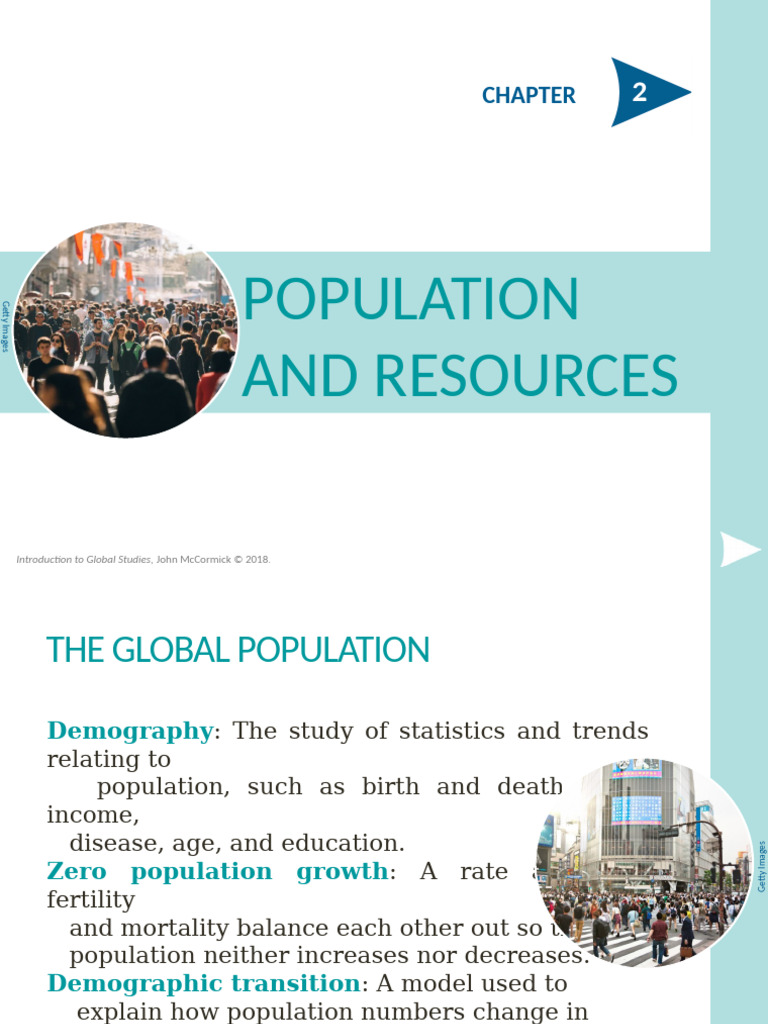 Ch2 - Population and Resources-1 | PDF | Fuels | Population