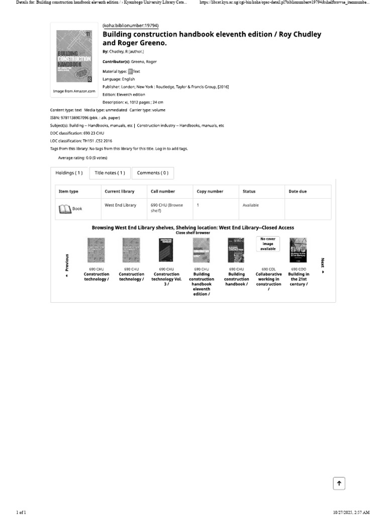Kyambogo University Library Catalogue Catalog | PDF