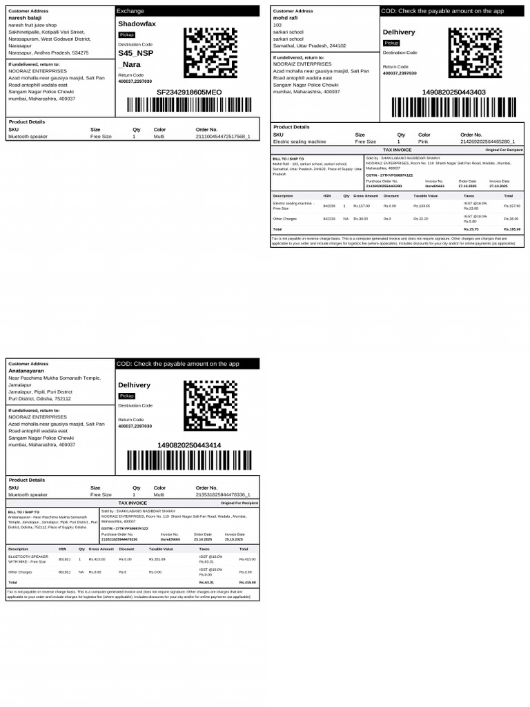 Combined Labels 2x2 | PDF