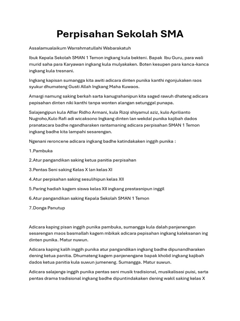 Pranatacara 1 | PDF