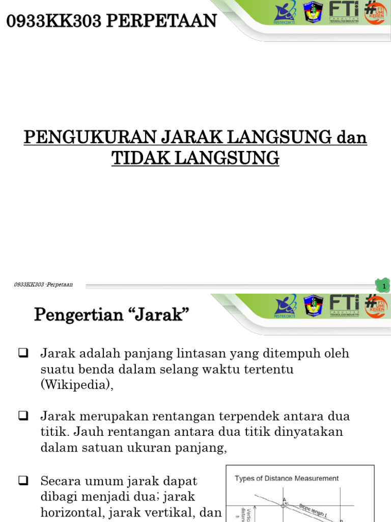 Materi-perpetaan-03-Jarak Langsung Dan Jarak Optis | PDF