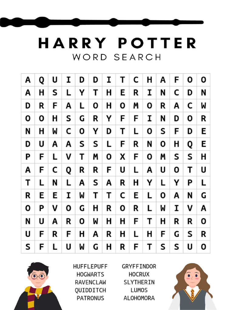 Harry Potter Word Search | PDF