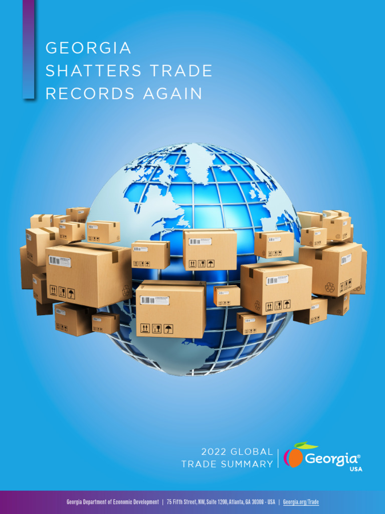 2022 Trade Report 0 | PDF | Georgia (U.S. State) | The United States