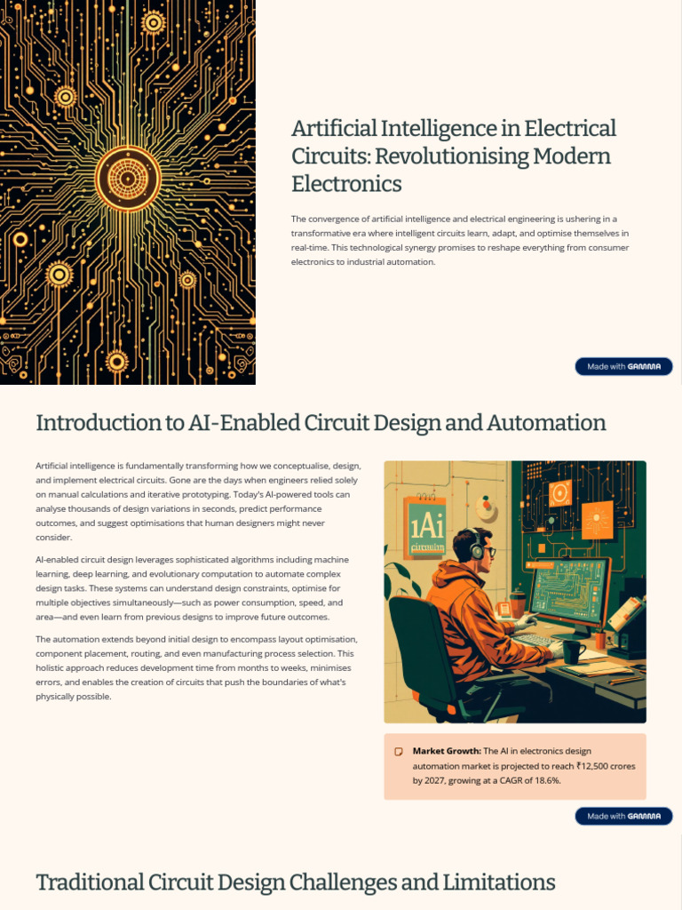 Artificial Intelligence in Electrical Circuits Revolutionising Modern ...