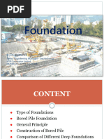 Minimum Pile Spacing Guidelines | PDF