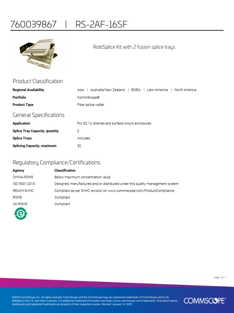 Commscope - 760039867 | PDF