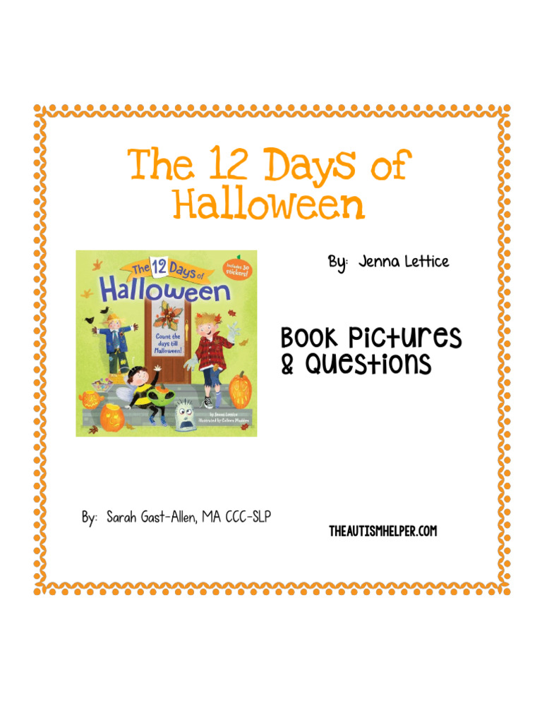 The 12 Days of Halloween | PDF | Halloween