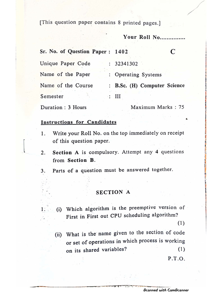Os Pyq - 6 | PDF