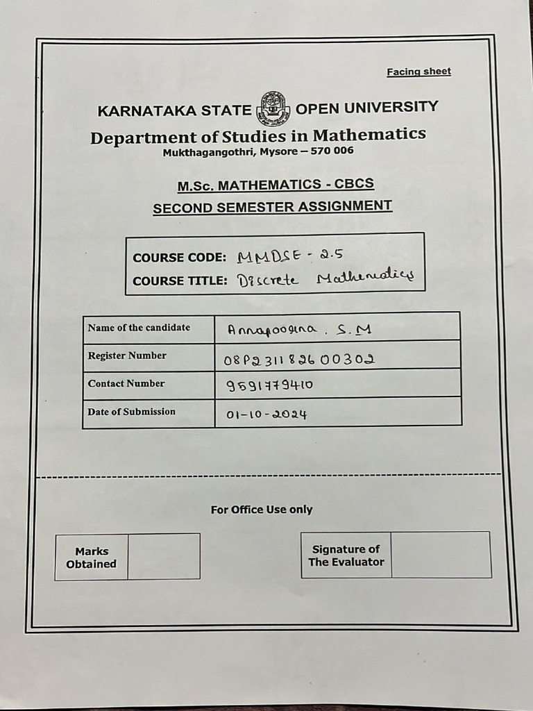 Discrete Mathematics | PDF