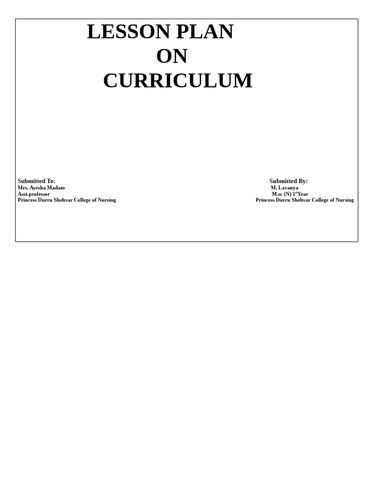 Curriculum AAA | PDF