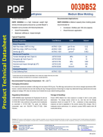 HDPE 5502 Technical Data Sheet | PDF | Materials | Physical Sciences