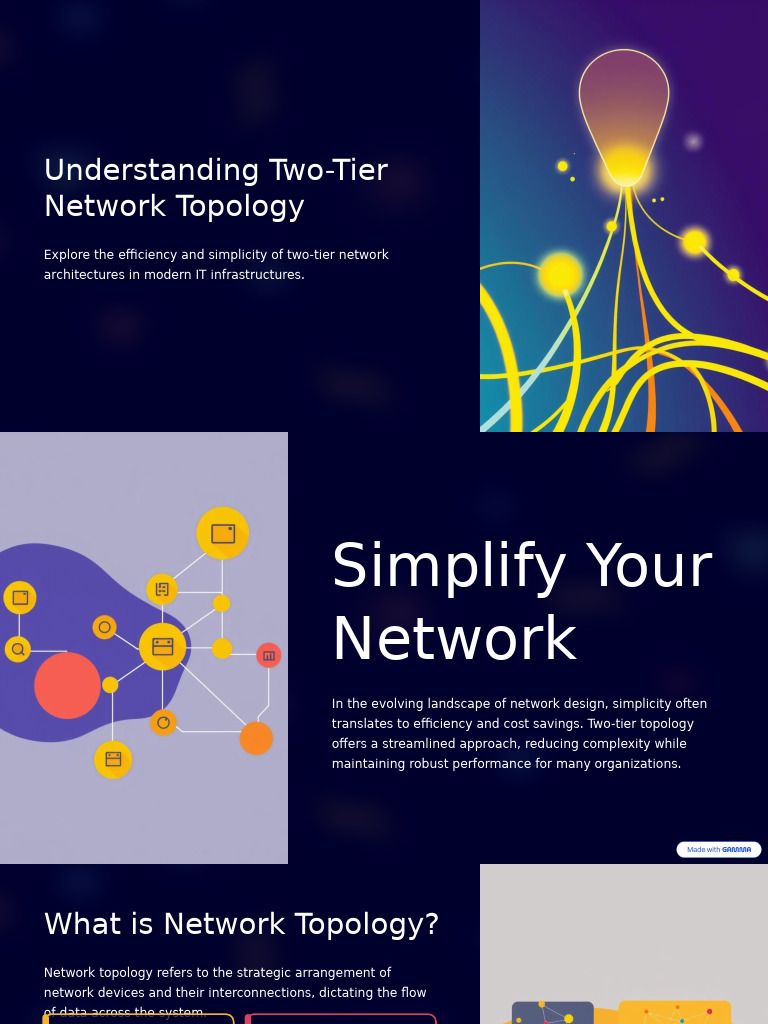 Two-Tier Network Topology Explained | PDF | Computer Network | Network ...
