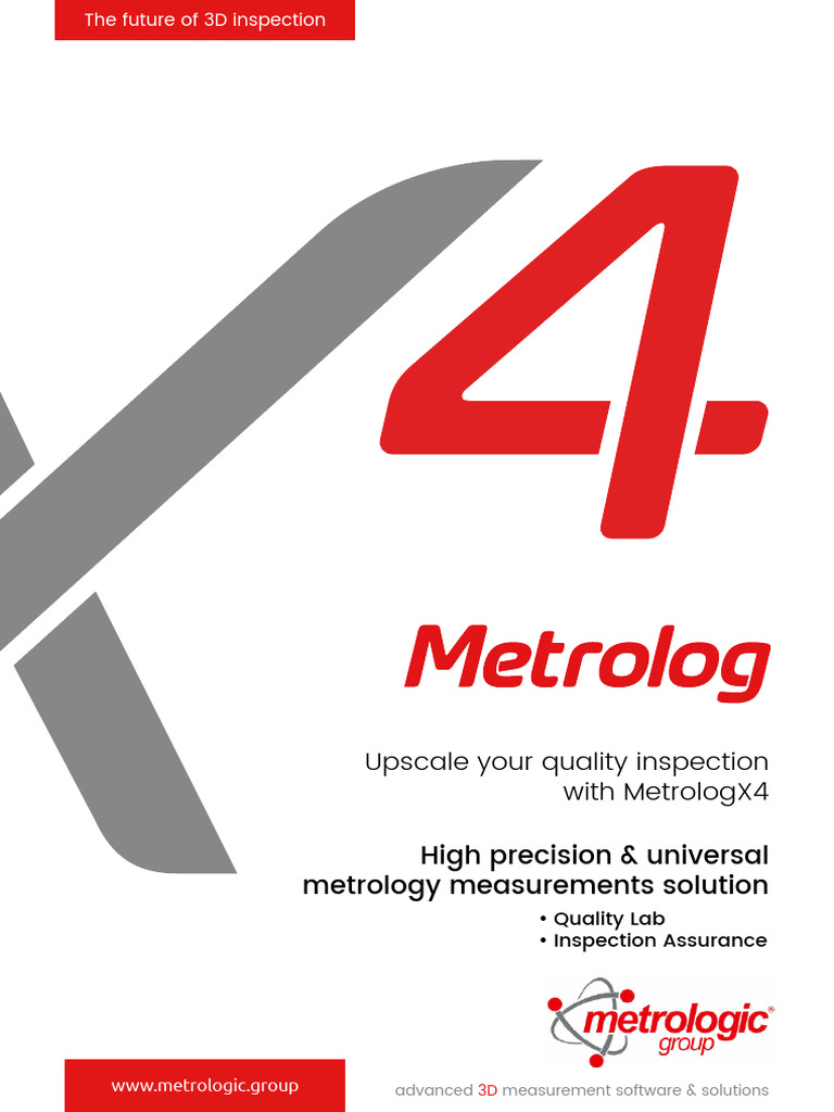 Metrolog X4: Advanced 3D Inspection Solutions | PDF | Metrology ...