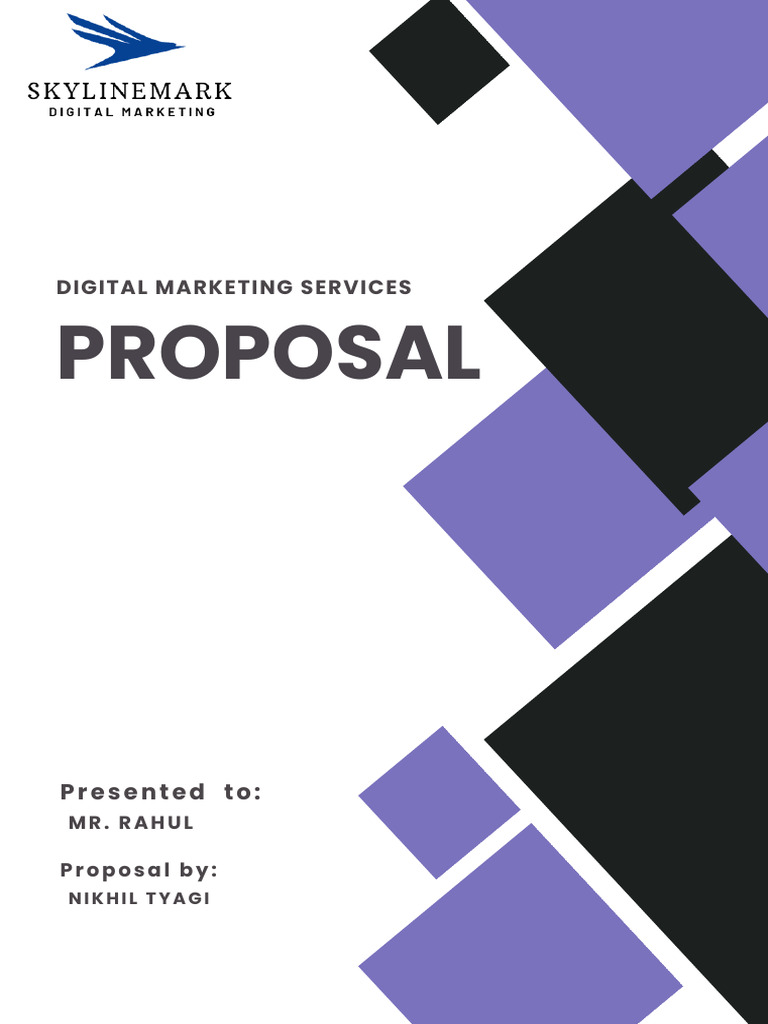 Minimalist Simple Business Proposal | PDF