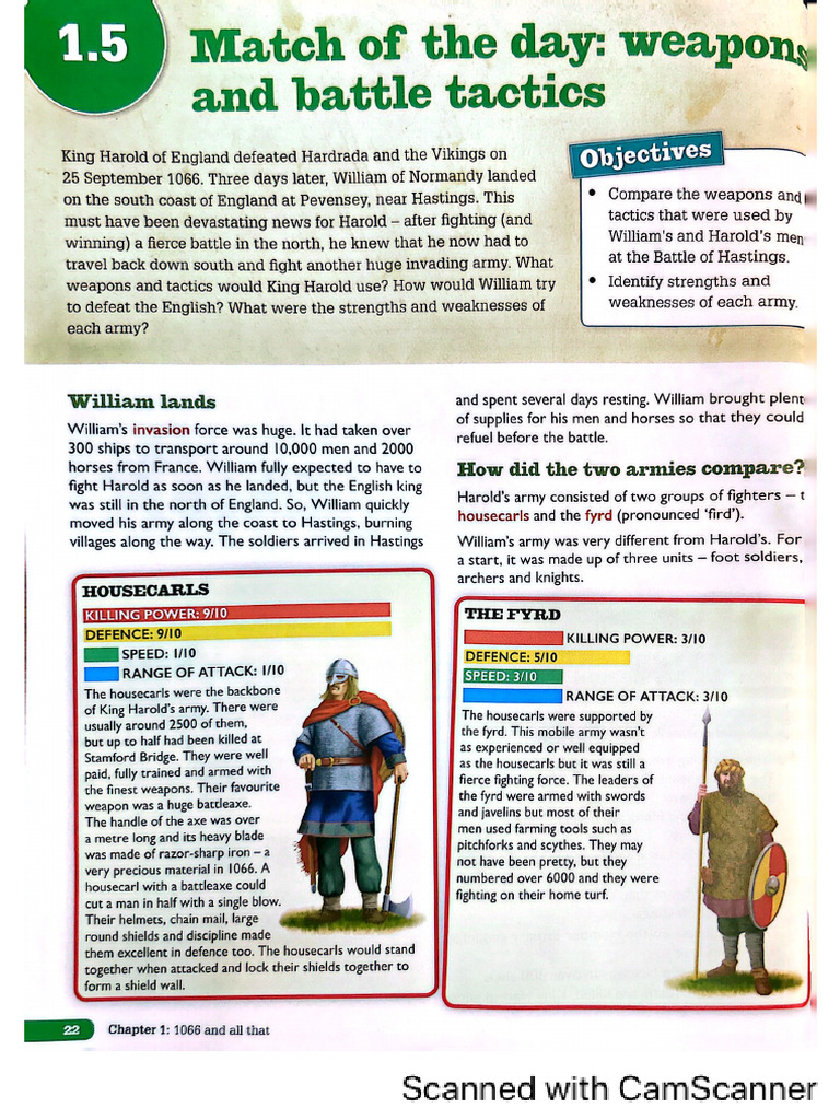 Battle Tactics and Soldiers Hastings | PDF