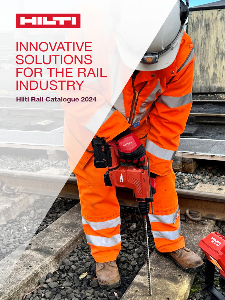Hilti Rail Solutions and Services 2024 | PDF | Sustainability | Measurement