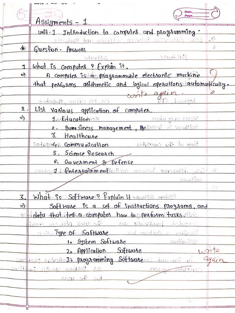Pps Assignment 1 | PDF