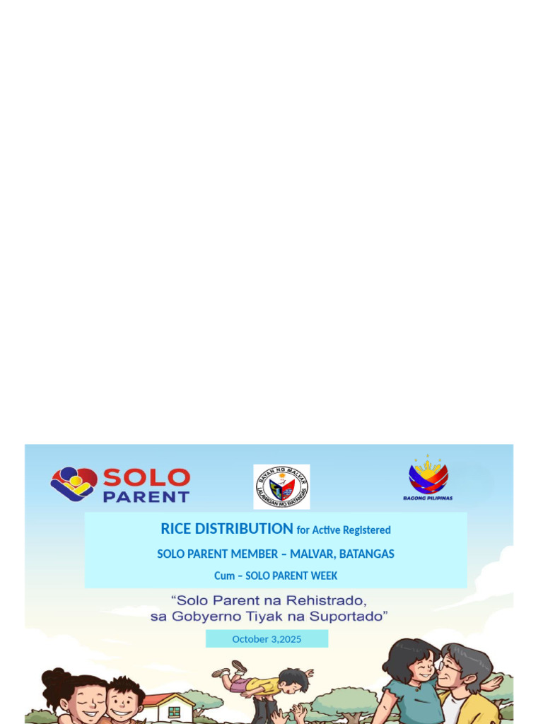 Solo Parent | PDF