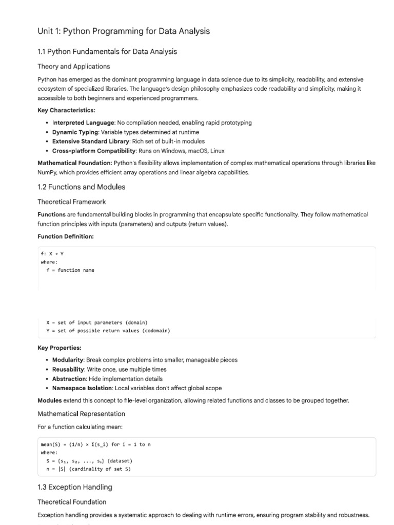 DAUP - Mid Notes | PDF