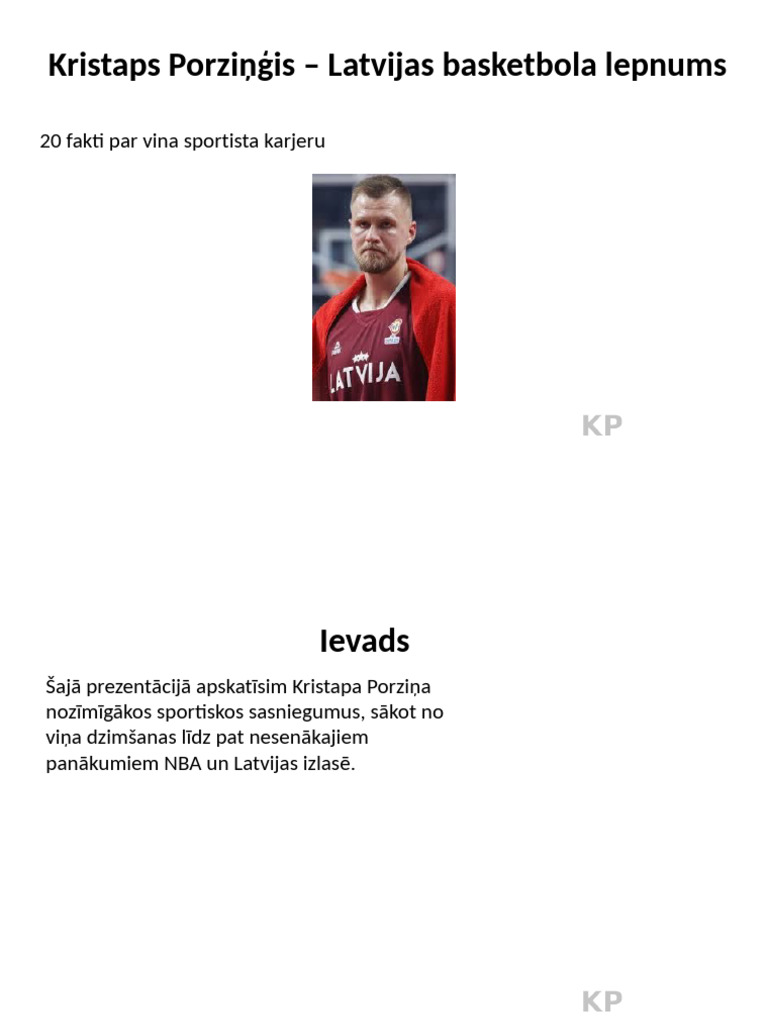 Kristaps Porzingis | PDF